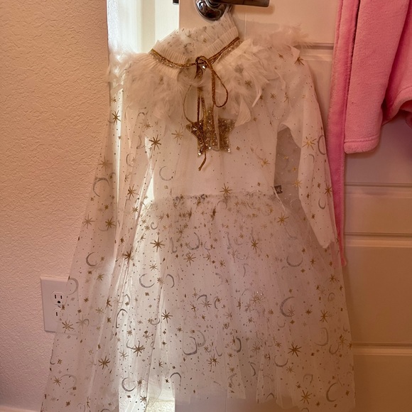 Petite Hailey | Dresses | Petite Hailey Star And Moon Feather Cape ...